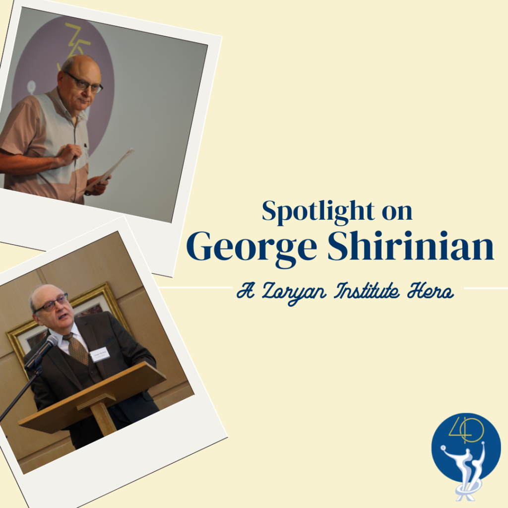 A Spotlight on George Shirinian: In Appreciation of a Lifetime of ...
